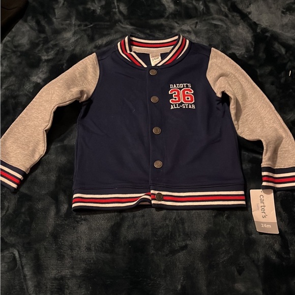 Carter's | Jackets & Coats | Carters Daddys All Star Letterman Jacket ...